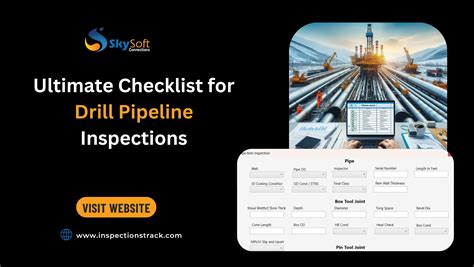 Ultimate Checklist For Drill Pipeline Inspections Inspectiontrack