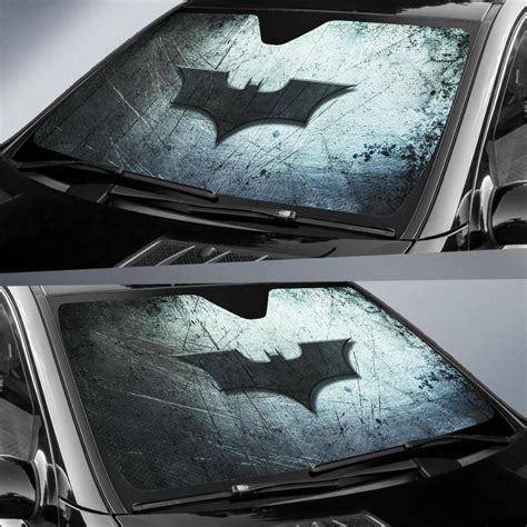 Batman Logo In Dark Theme Car Windshield Sun Shade We Sell Presents