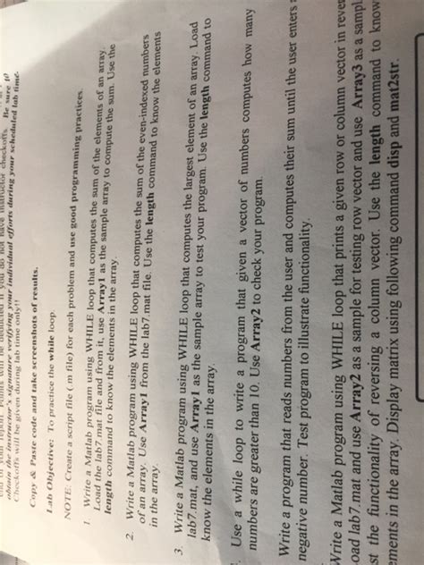 Solved Report Due Date Beginning Of Lab 8 You Must Submit