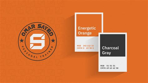 Omar Sayed Branding For A Personal Trainer Behance