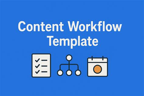 Content Workflow Template For Marketing Teams