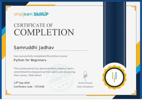 Python Dataanalysis Continuouslearning Simlilearn Skillup Samruddhi Jadhav