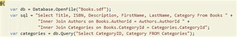 Webmatrix A First Application