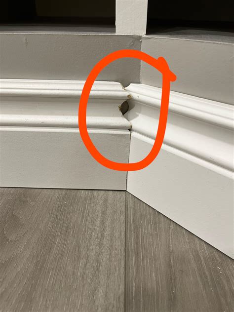 Trying To Cut My Baseboard Around A Bench Thats About 50 Degrees And