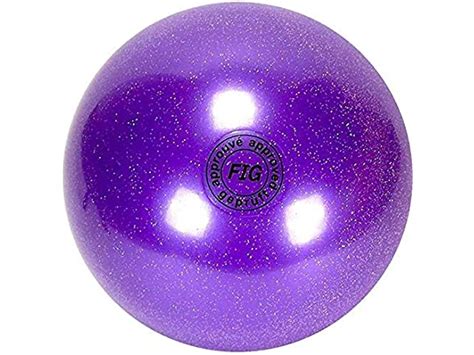 Glitter Purple Exercise Ball