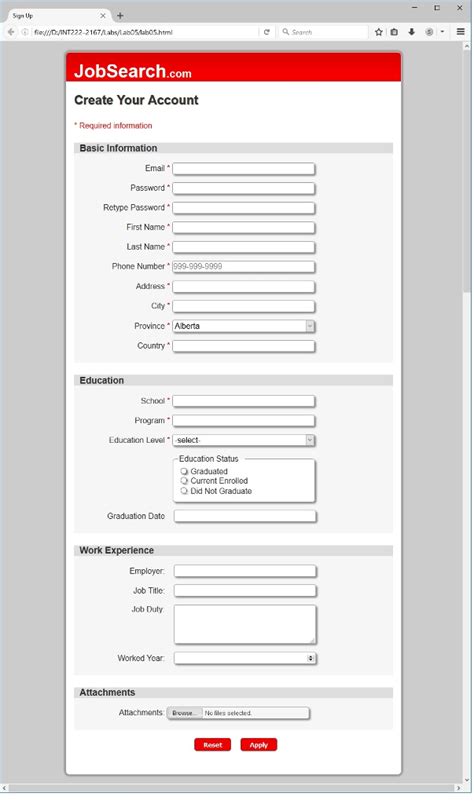 Solved Objective • To Work With Html Form Elements And