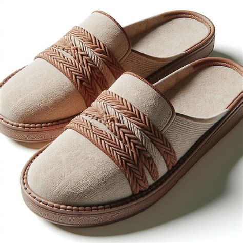 Premium Photo Slippers Shoes Pair In High Resolutions Image