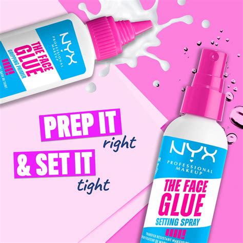The Vegan Face Glue Setting Spray Nyx Professional Makeup