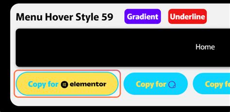 How To Add Elementor Menu Hover Effects Menu Hover