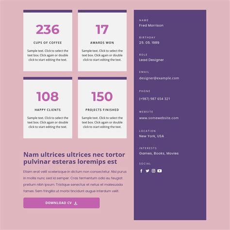Professional Skills Css Template By Nicepage
