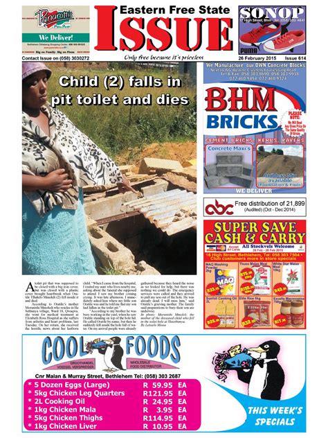 EFS Issue Feb By Issue Eastern Free State Issuu