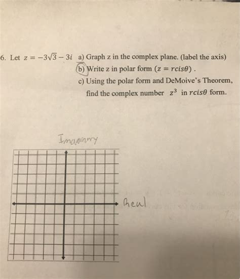 Solved Let Z V I A Graph Z In The Complex Plane Chegg Com