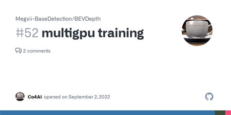 Multigpu Training Issue Megvii BaseDetection BEVDepth GitHub
