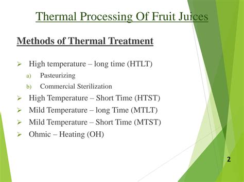 Solution Thermal Processing Of Fruit Juices Studypool