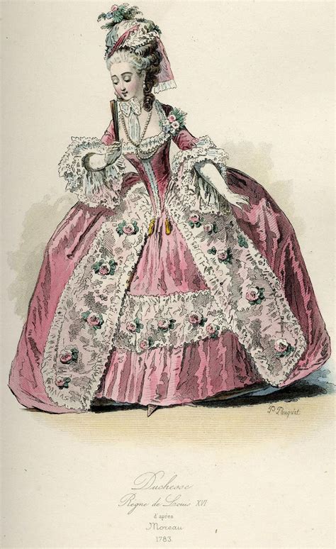 Fashion Plate Rococo Fashion 18th Century Fashion Fashion 18th Century