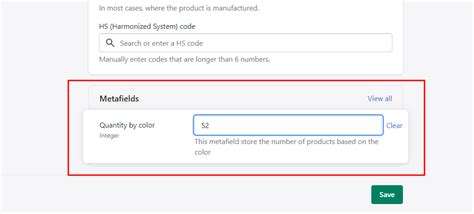 Shopify Variant Metafields Add And Display Metafields To Store