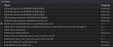 Windows Why Does The Qt Program Crash When It Is In A Path That