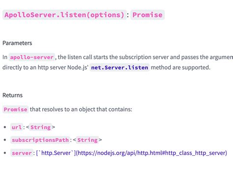 formatting problem in docs · issue 3037 · apollographql apollo server