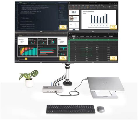 Startech Thunderbolt 4 Docking Station Can Support Up To Four Displays