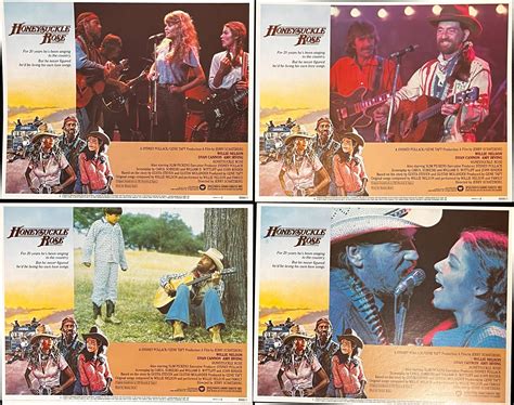 Lot Honeysuckle Rose Warner Bros Starring Willie Nelson Dyan Cannon Amy Irving