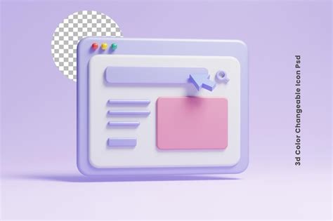 Premium Psd 3d Seo Search Engine Optimization Management Concept Icon