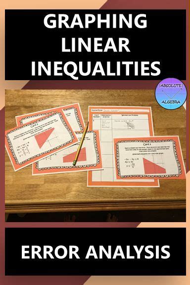 Graphing Inequalities Error Analysis Google Forms And Printable Graphing Inequalities Error