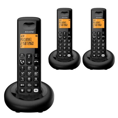 Alcatel E260 S Voice Dect Tam Cordless Phone Trio