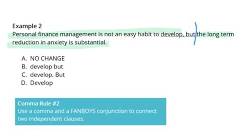 Comma And Fanboys To Separate Independent Clauses Act