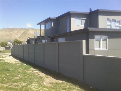 Integra Lightweight Concrete Fencing System By Resene Construction
