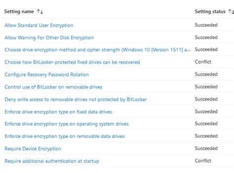 Intune Bitlocker Recovery Key Rotation Non Compatible Tpm Stevens