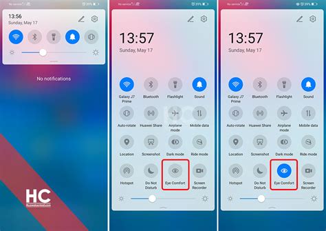 EMUI 10 Tip How To Activate Blue Light Filter Huawei Central