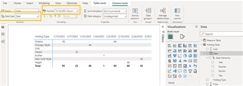 Removing And Creating Date Hierarchies In Power BI
