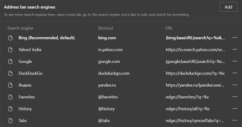 Search Engine Shortcut On Internet Browser Dazvow