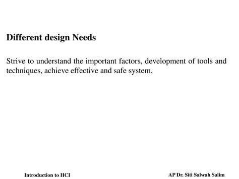 PPT Introduction To HCI PowerPoint Presentation Free Download ID 3559362