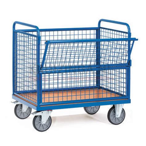 Mild Steel Trolley At ₹ 20000piece Industrial Trolley In Bengaluru