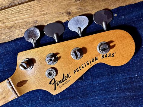 Fender Precision Bass Neck 1976 Reverb Canada