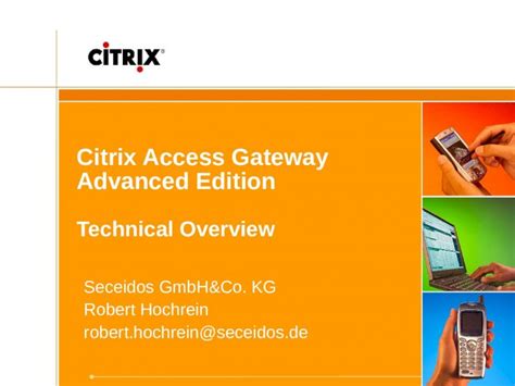 PPTX Citrix Access Gateway Advanced Edition Technical Overview DOKUMEN TIPS