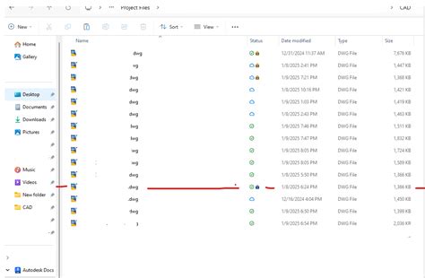 Autocad Files Randomly Lock When Working In Desktop Connector