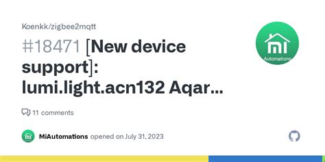 New Device Support Lumilightacn132 Aqara Smart Light Strip Rgbw · Issue 18471 · Koenkk