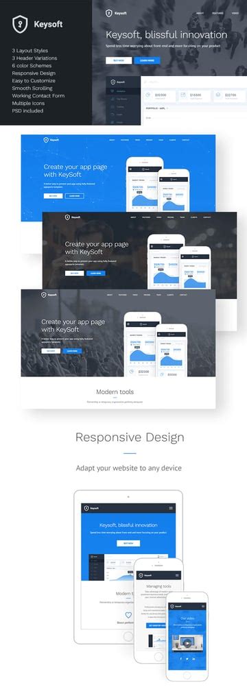 10 Template Halaman Landing Bootstrap Terbaik—dengan Desain Responsif Envato Tuts