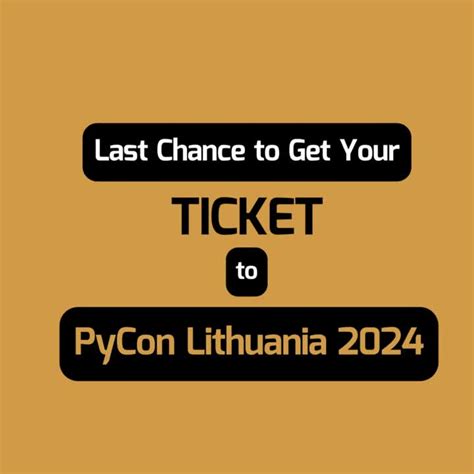 pycon lithuania on linkedin 📢 1 day until you can enjoy talks