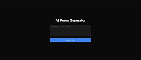 Ankush Rawat On Linkedin Aidemo Webdevelopment Techinnovation Aiinspiration Poetryandtech