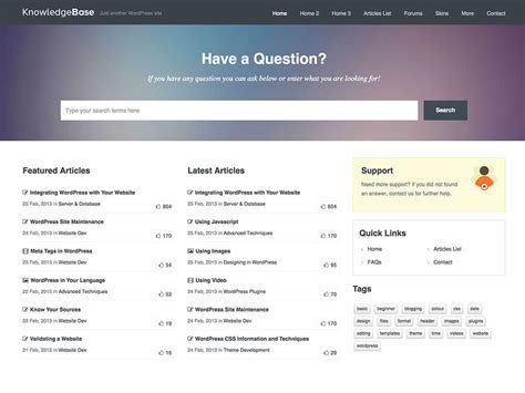 Sharepoint Knowledge Base Template