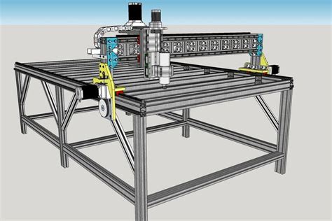DIY CNC Router Build Large Format X Ft Rack And Pinion Diy Cnc Router Diy Cnc Cnc Router