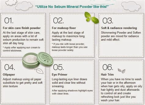 Innisfree No Sebum Mineral Powder Korean Beauty Dream