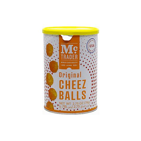 Mc Trader Original Cheez Balls Oz Chips Walter Mart