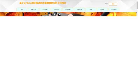 基于python的手机选购决策数据的分析与可视化基于python的智能手机数据可视化分析 Csdn博客
