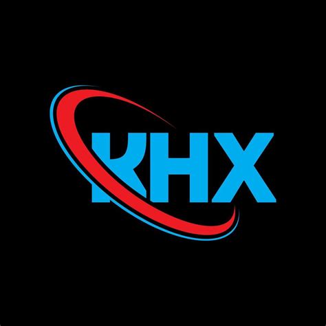 KHX logo. KHX letter. KHX letter logo design. Initials KHX logo linked ...