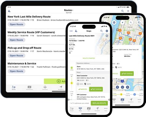 Route Optimization App For IPhone IPad