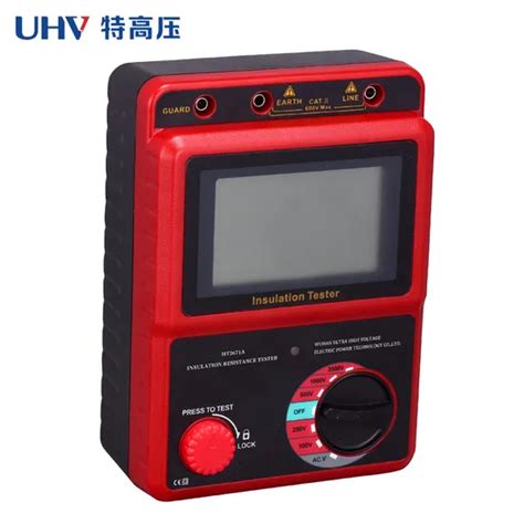 Ht2671a Portable Megohmmeter Analog Megohm Meter Digital Dc Megger